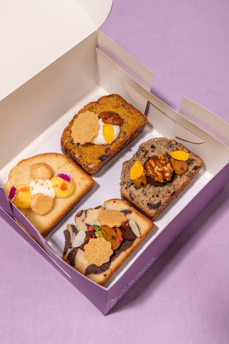 Assorted Tea Cake Slice Box – savoypatisserie